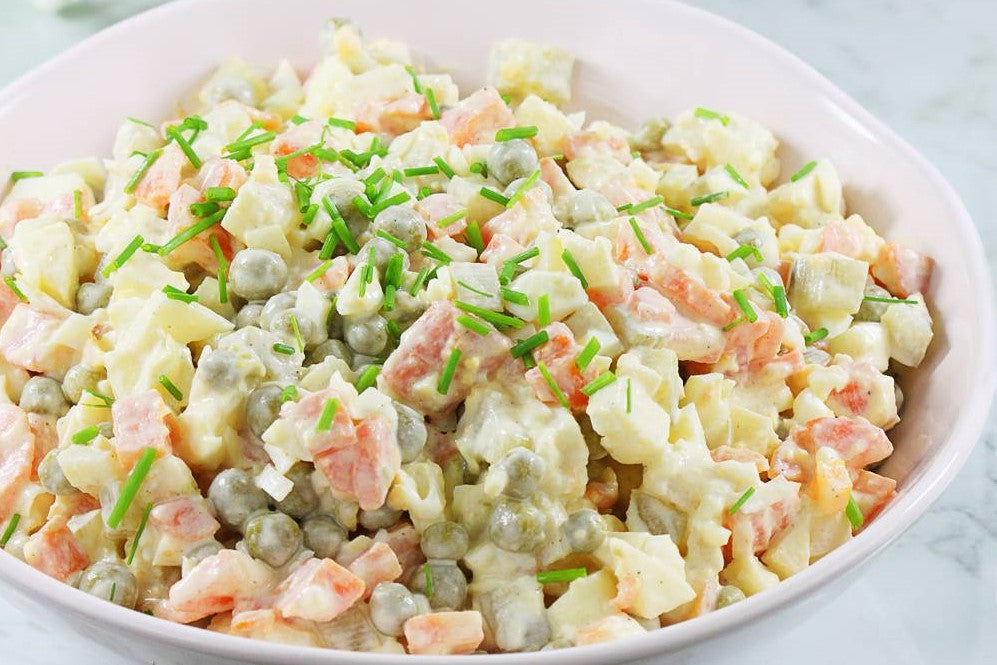 Traditional Polish Vegetable Salad Tradycyjna Sałatka Jarzynowa – KD Market